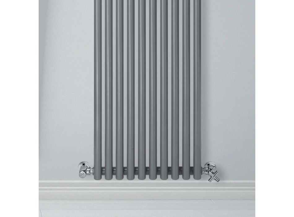 Hydraulische radiator met horizontale collectoren